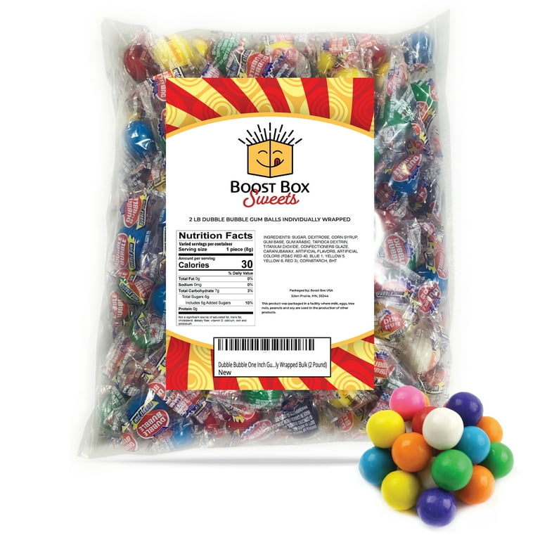 Colorful Candy Coated Gum