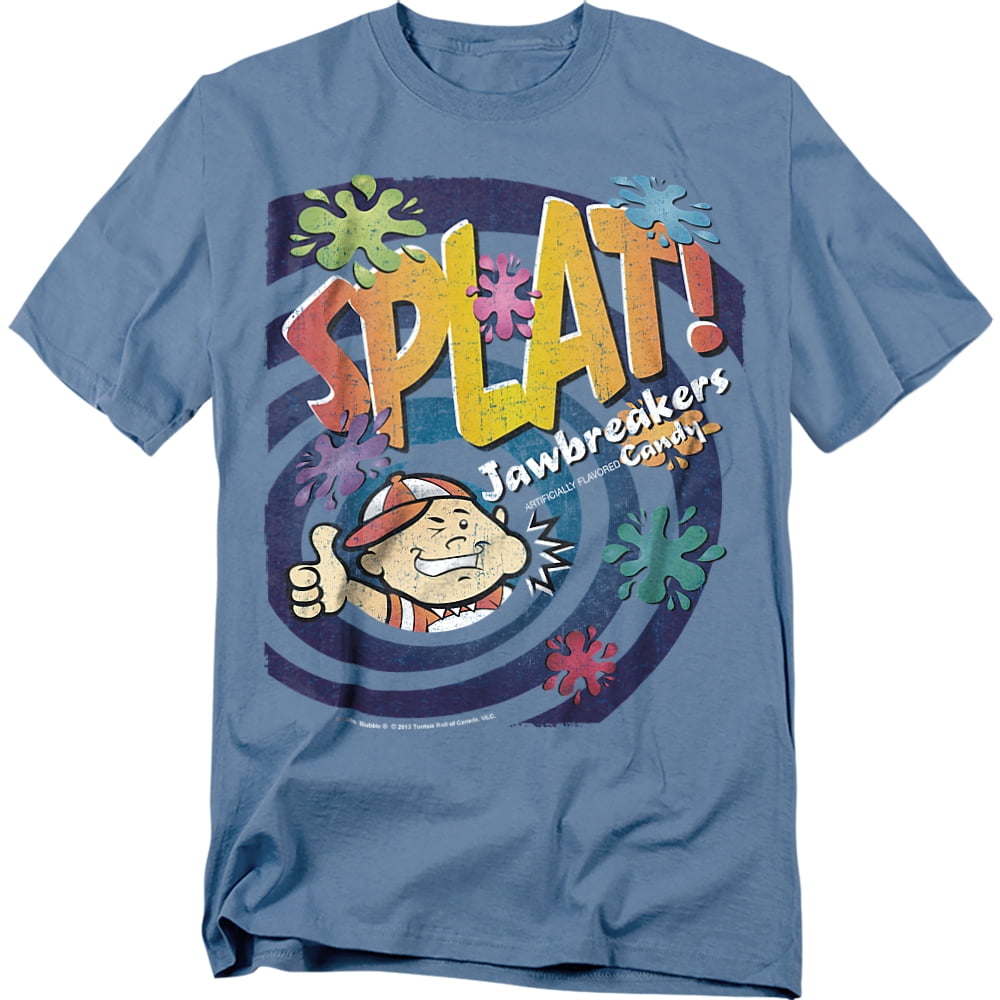Dubble Bubble T-Shirt Splat Jawbreakers Unisex Graphic Tee For Men ...