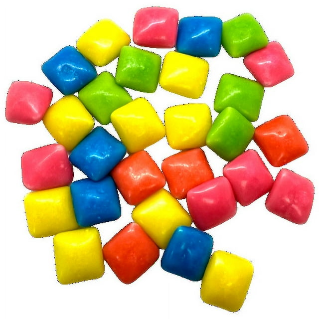 Dubble Bubble Tropical Fruit Chewing Gum Tablets 3 lb Bulk Bag ...