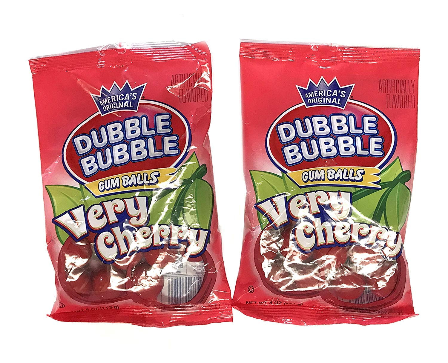 Dubble Bubble Very Cherry Gum Balls (Pack of 3) - Walmart.com