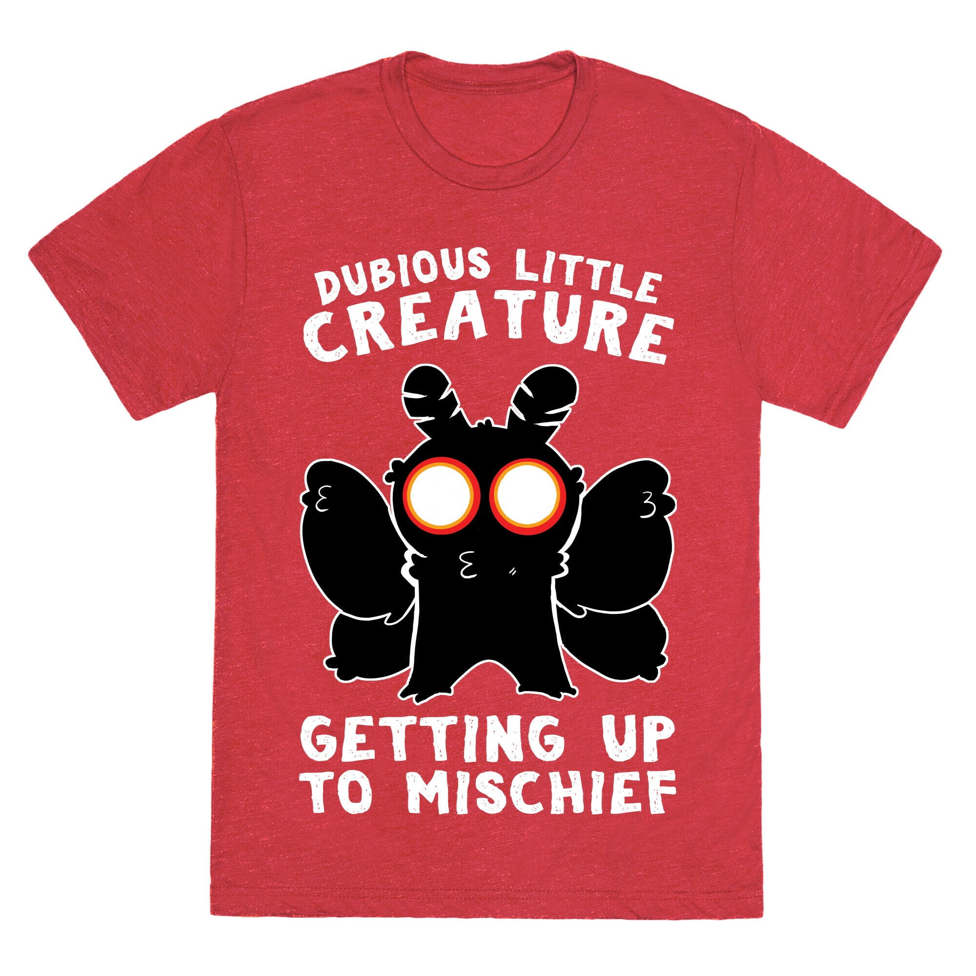 Dubious Little Creature Mothman Unisex Triblend Tee Tee Shirt ...