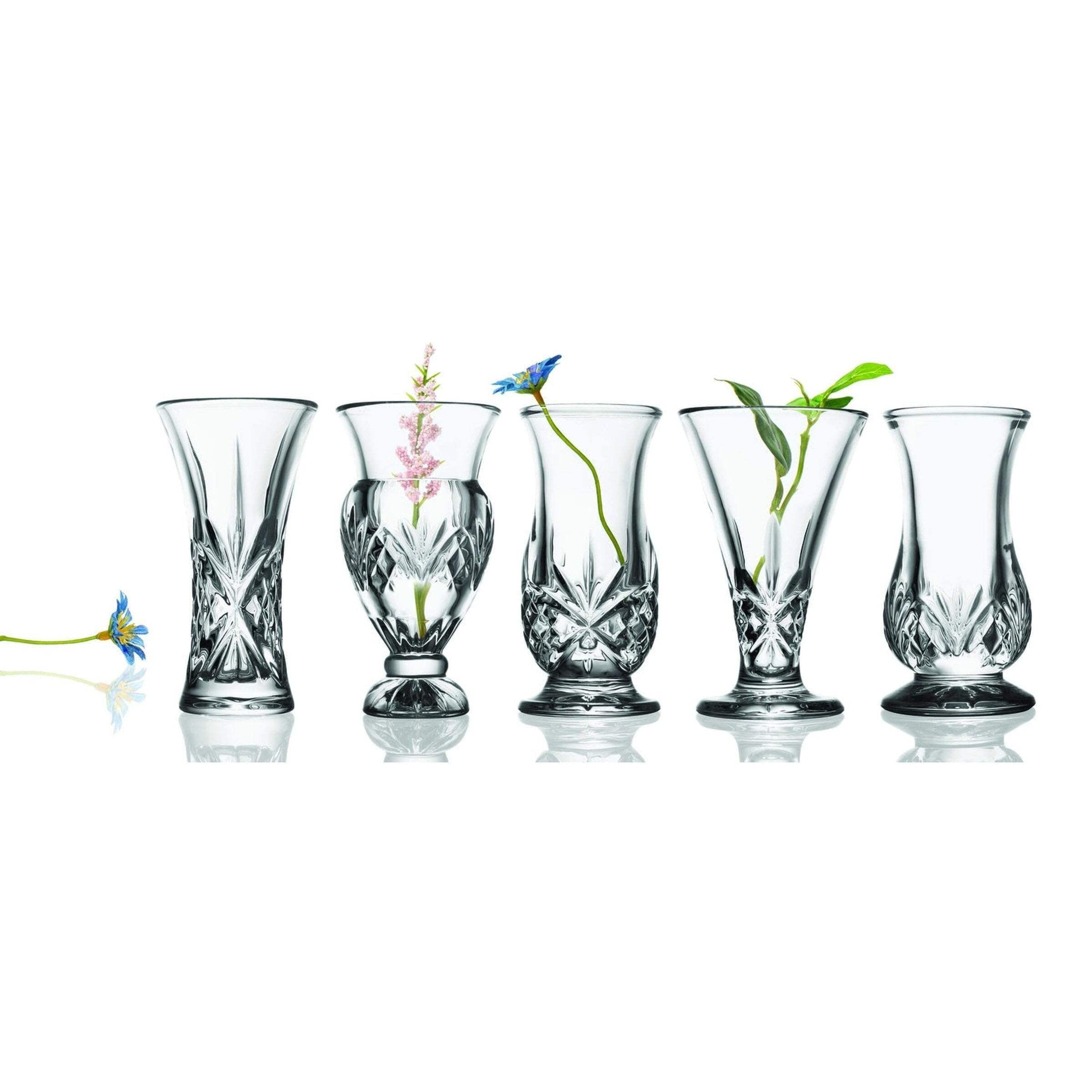 Dublin Crystal 5 Piece Bud Vase Set - Walmart.com
