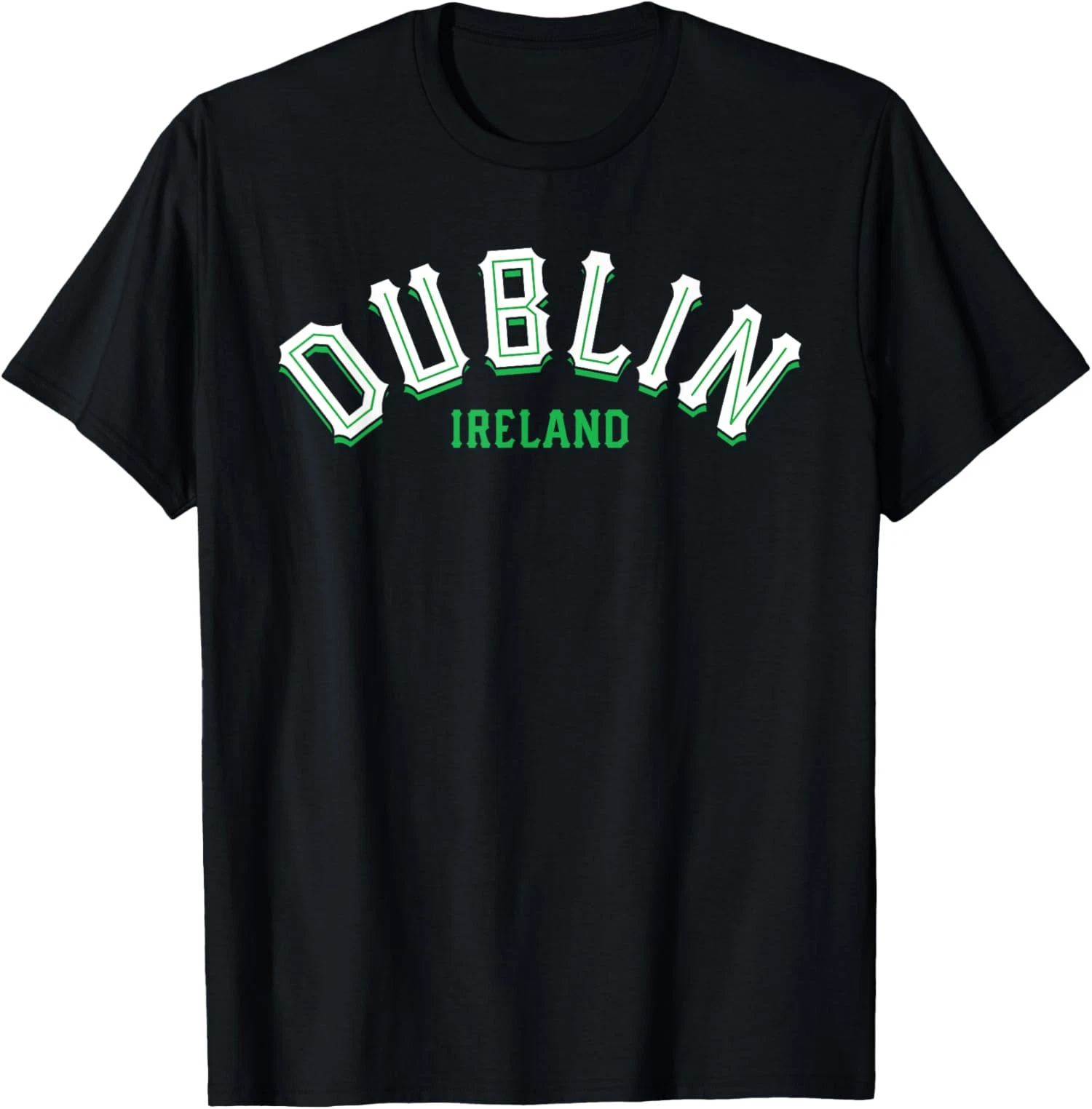 Dublin Ireland Eire Vintage Irish Capital And New H9947 T-Shirt, for Men and Women, Up to Size ...