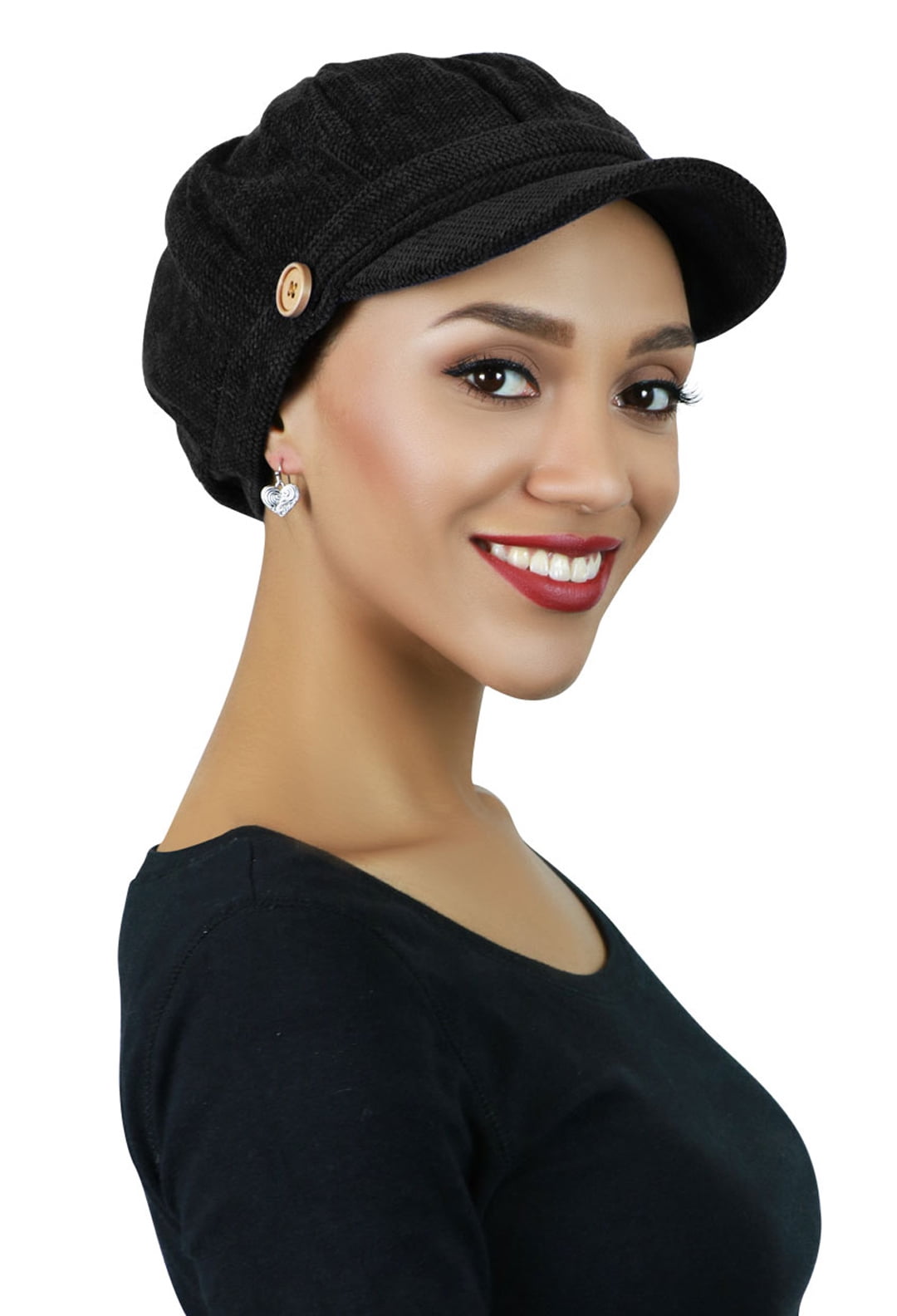 Dublin Newsboy Cap for Women Cancer Headwear Chemo Hat Cabbie Ladies ...