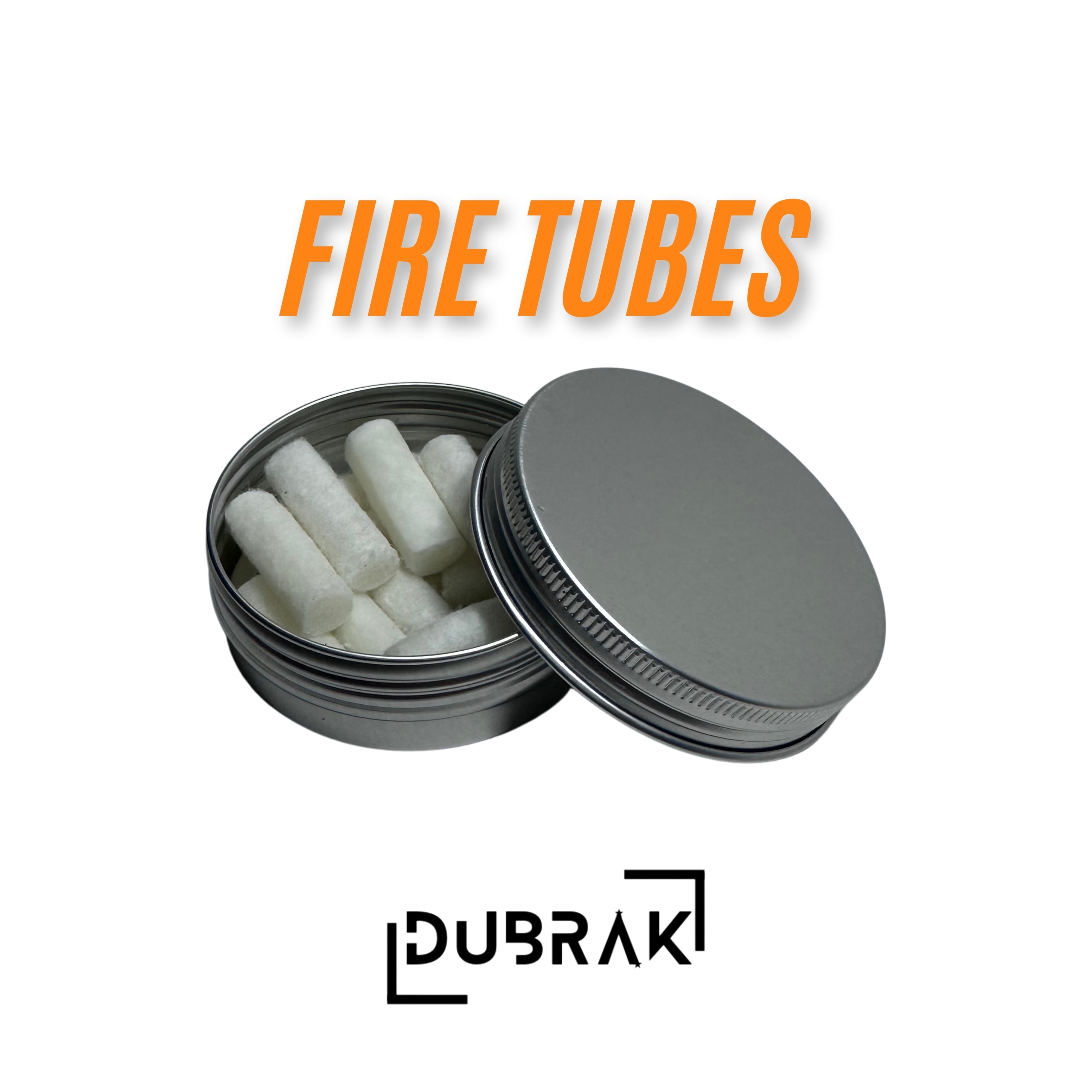 Dubrak Ecofriendly Cotton Fire Tubes (12 Pieces) | Fire Starter ...
