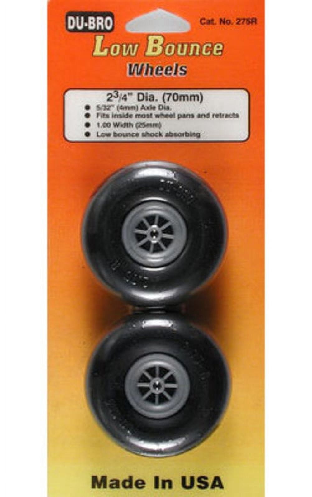 Dubro Products Smooth Wheels2-3/4 DUB275R Wheels Gear Retracts & Accys ...