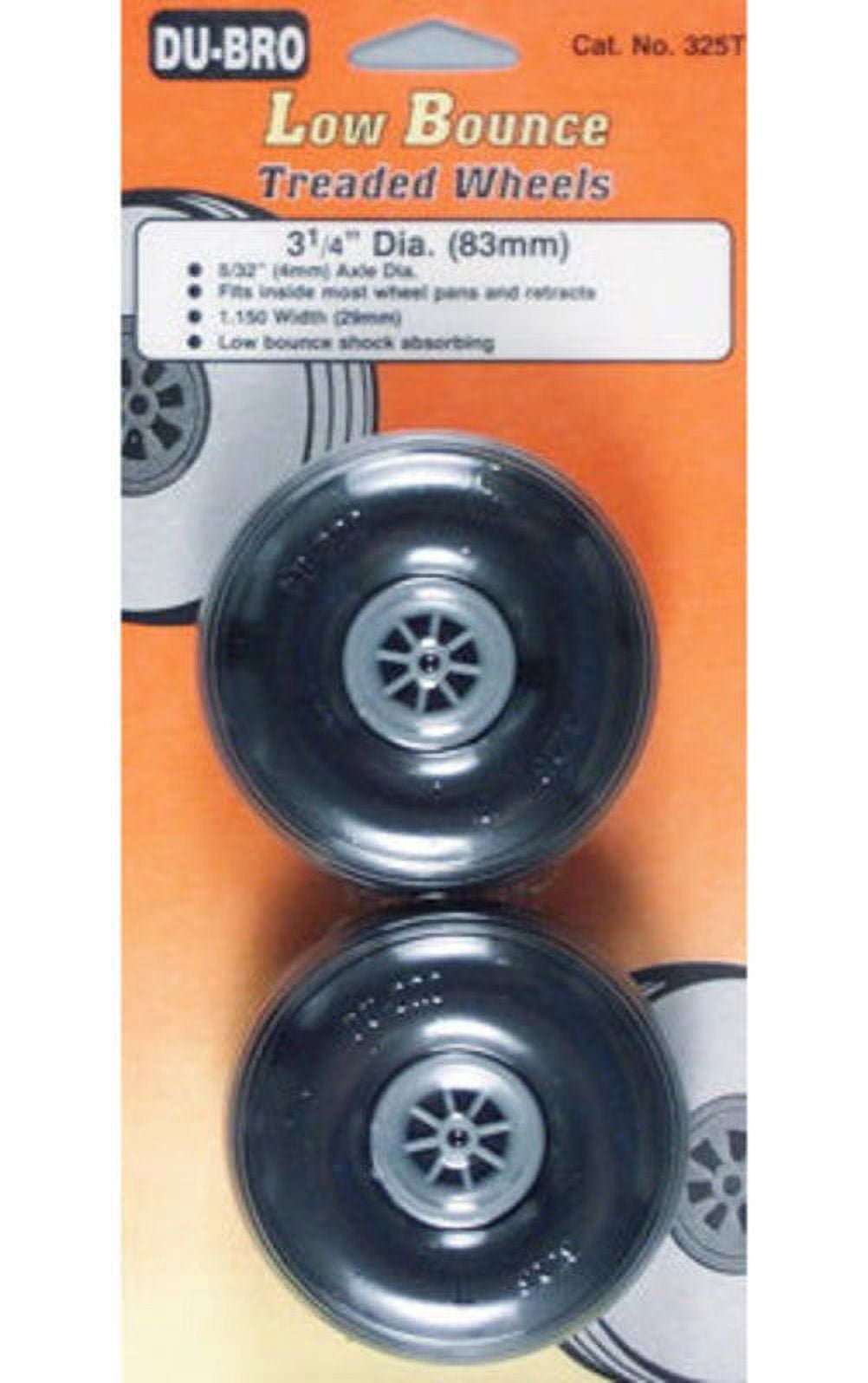 Dubro Products Treaded Wheels3-1/4 DUB325T Wheels Gear Retracts & Accys ...
