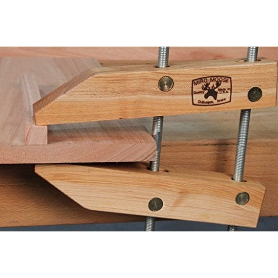 Dubuque Clamp Works Made in USA Wood Hand Screw Clamp 6 inch Hard Maple ...