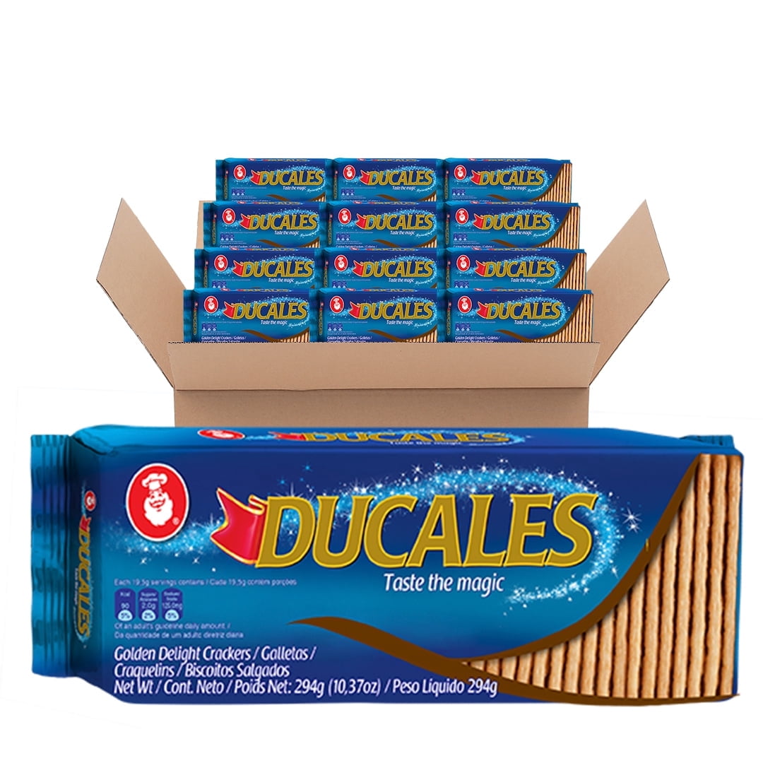 Ducales Sweet-Salty Crackers, Iron Source, 0% Trans-Fat, Cholesterol ...