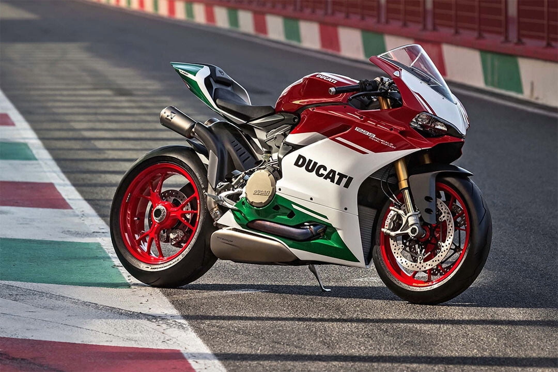 Ducati 1299 Race Track Racing Motorcycle Wall Art Home Decor - 24x36 ...