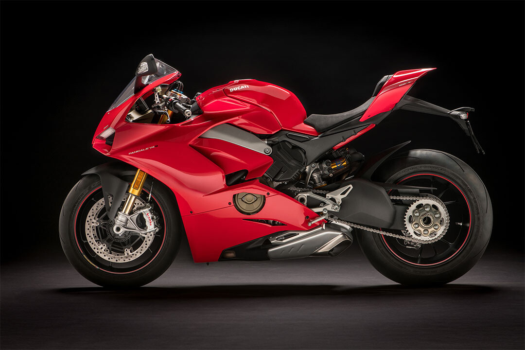 Ducati Panigale V4 Red Motorcycle Sports Wall Art Home Decor - 24x36 ...