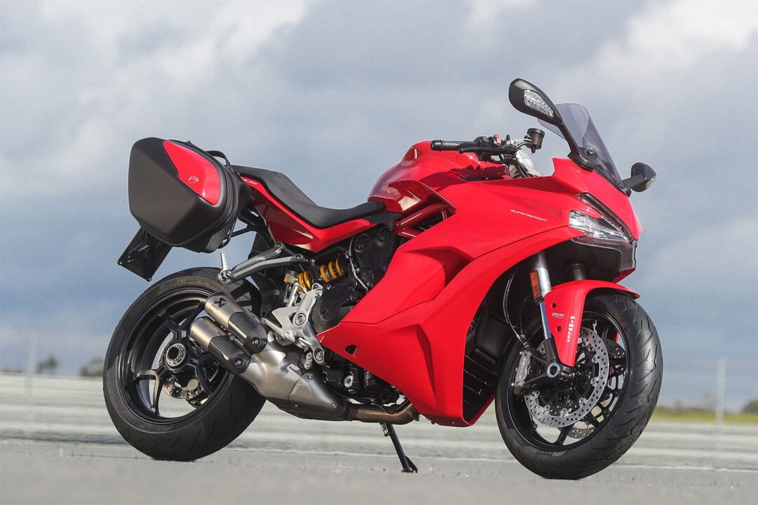 Ducati Red Sports Motorcycle Speed Bike Wall Art Home Decor - 20x30 ...