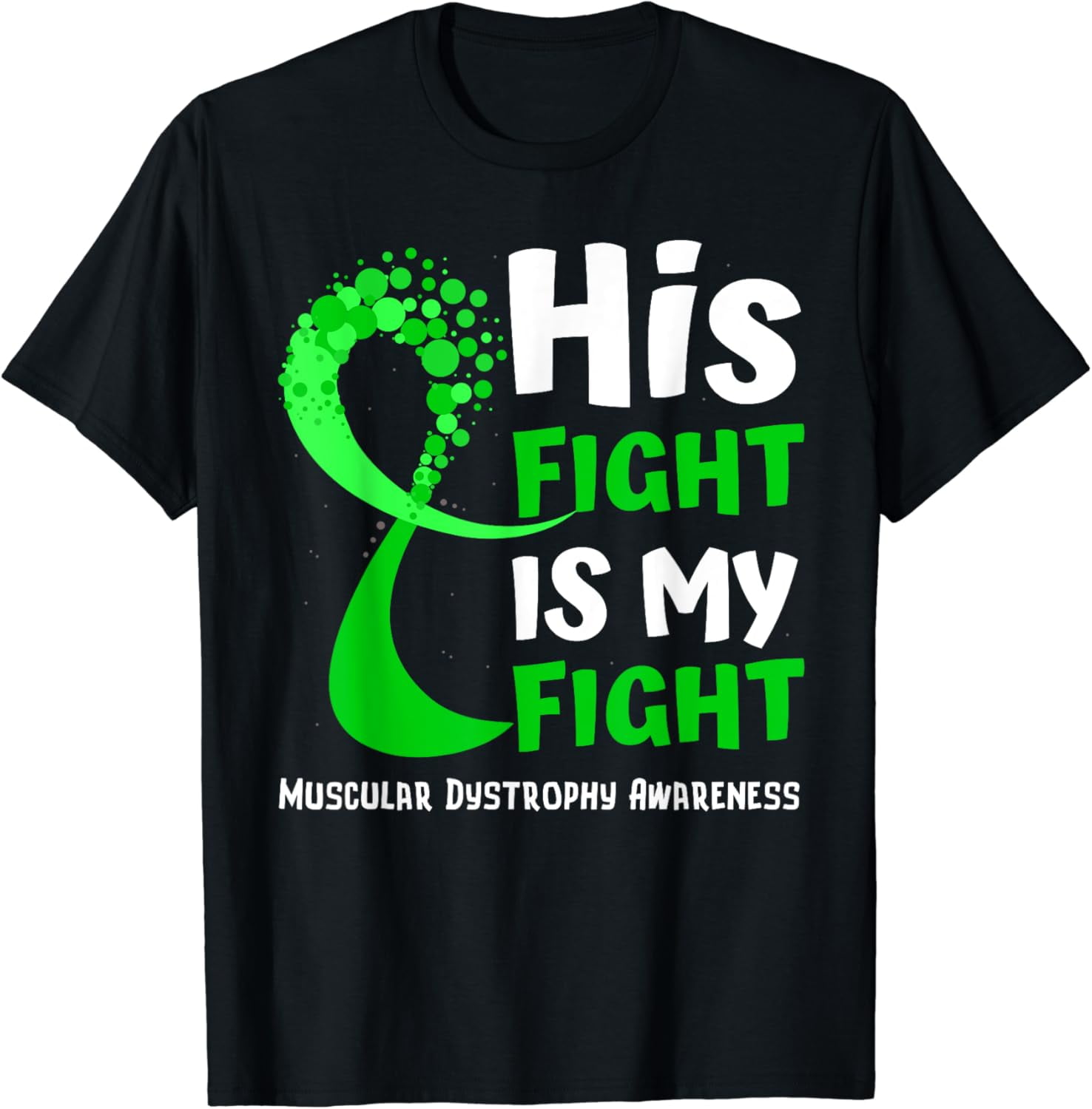Duchenne Muscular Dystrophy Awareness Ribbon Family Fighter T-Shirt ...