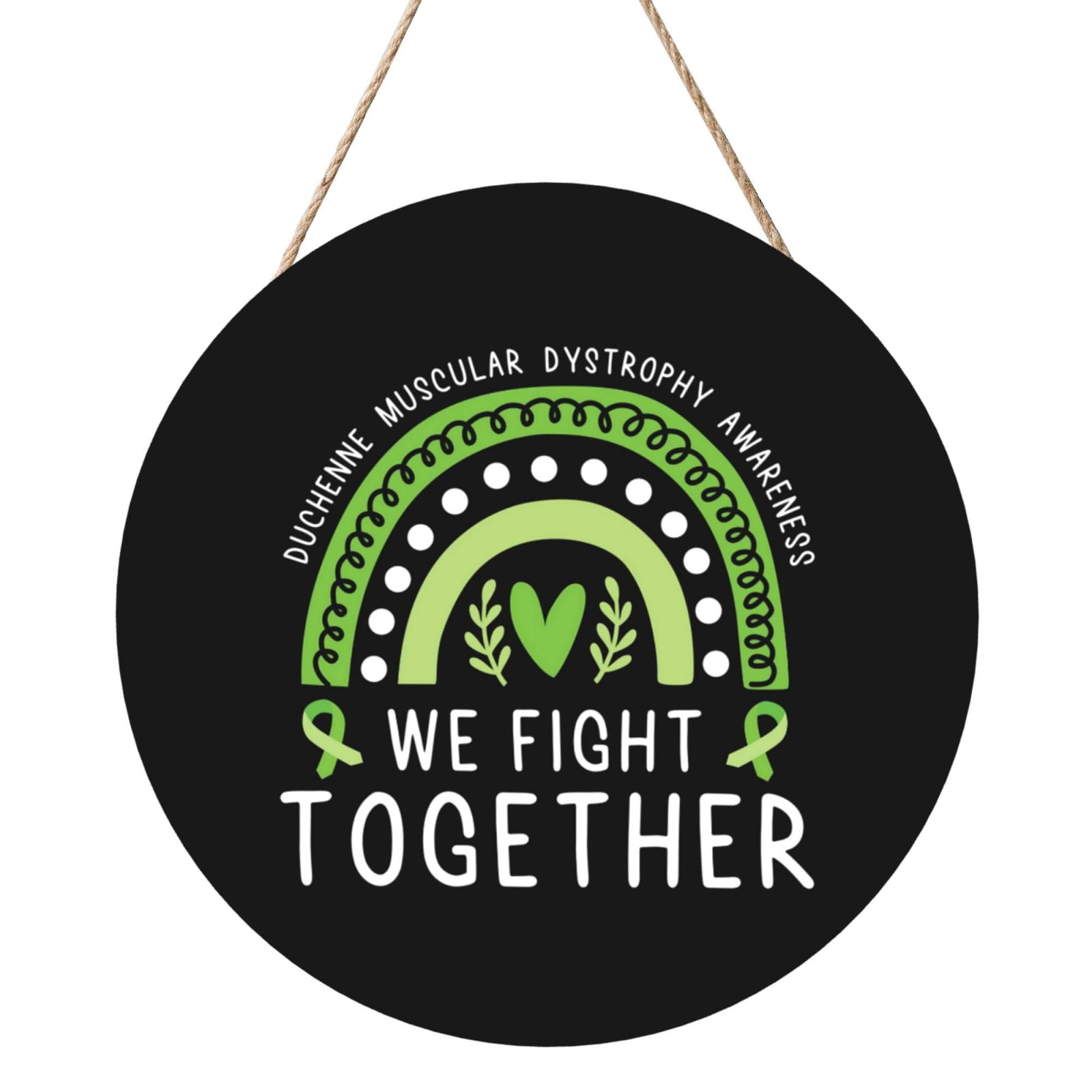 Duchenne Muscular Dystrophy Awareness Wooden Hanging Sign Ornament ...