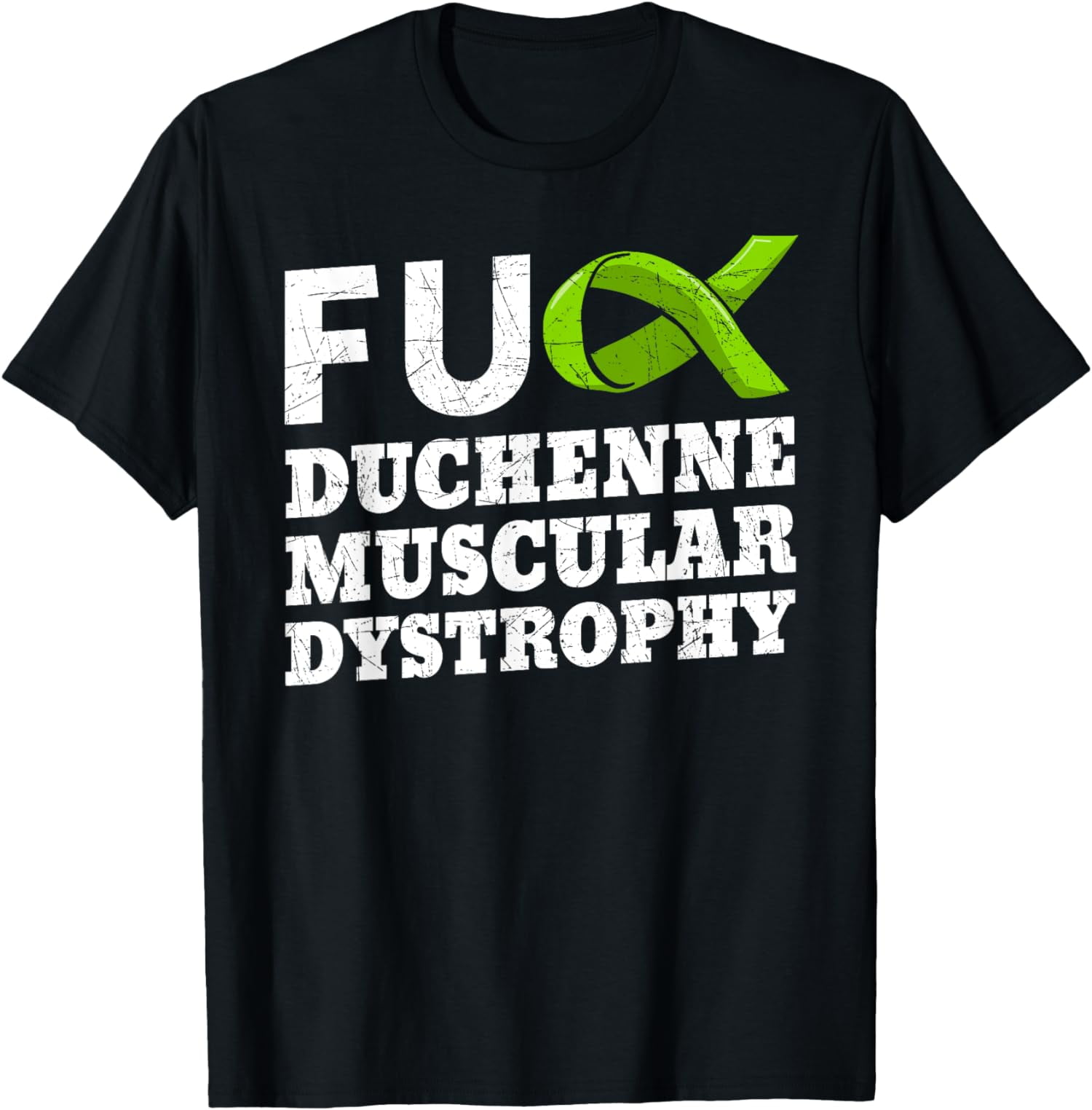 Duchenne Muscular Dystrophy Warrior Awareness Ribbon DMD T-Shirt ...
