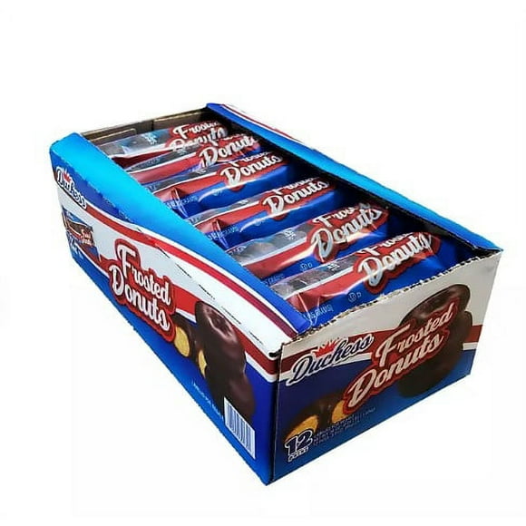 Delicious Donut Packs Featuring Frosted Glazed and Powdered Varieties