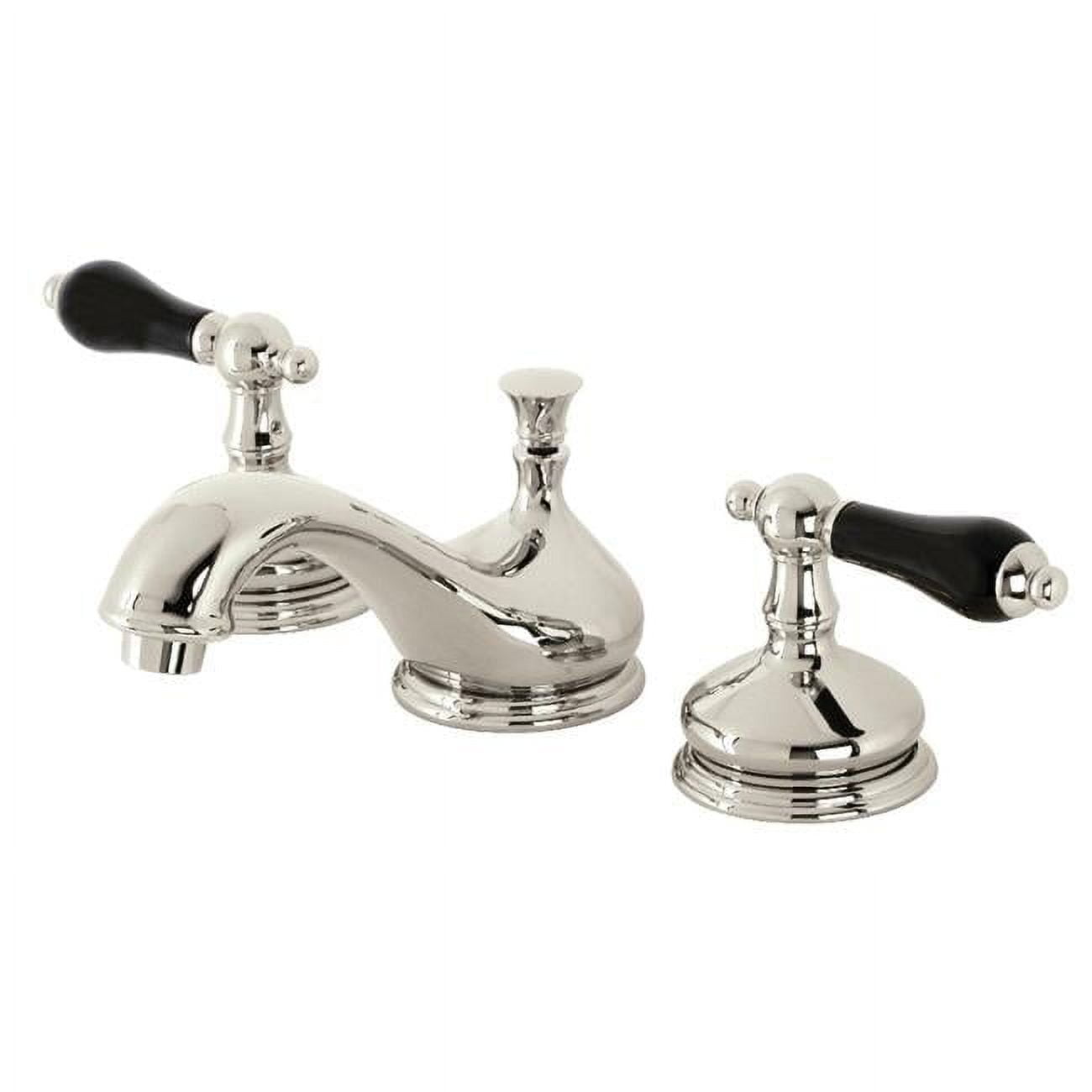 Duchess Widespread Bathroom Faucet with Brass Pop-Up - Polished Nickel - Walmart.com