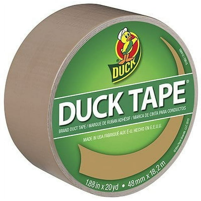 Duck 1.88 in. W x 20 yd. L Beige Solid Duct Tape - Walmart.com