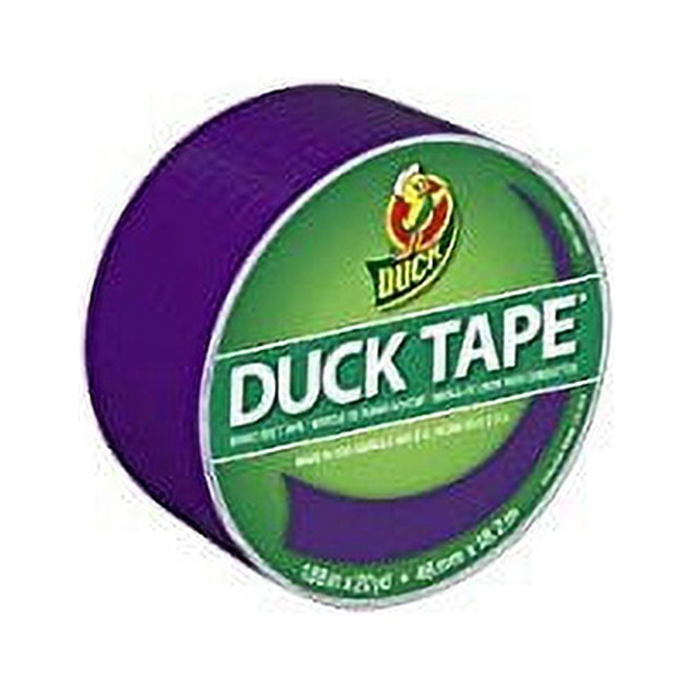 Duck 1.88 in. W x 20 yd. L Purple Solid Duct Tape - Walmart.com