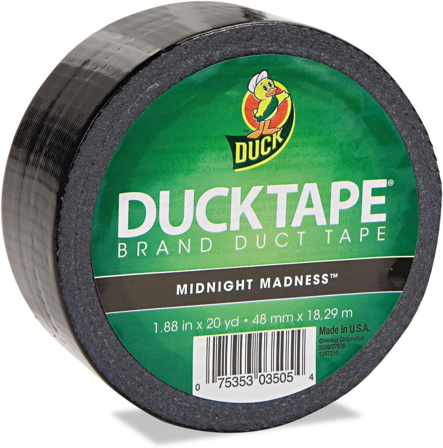 Duck 1265013 Colored Duct Tape 9 mil 1.88-Inch x 20 yds 3-Inch Core ...