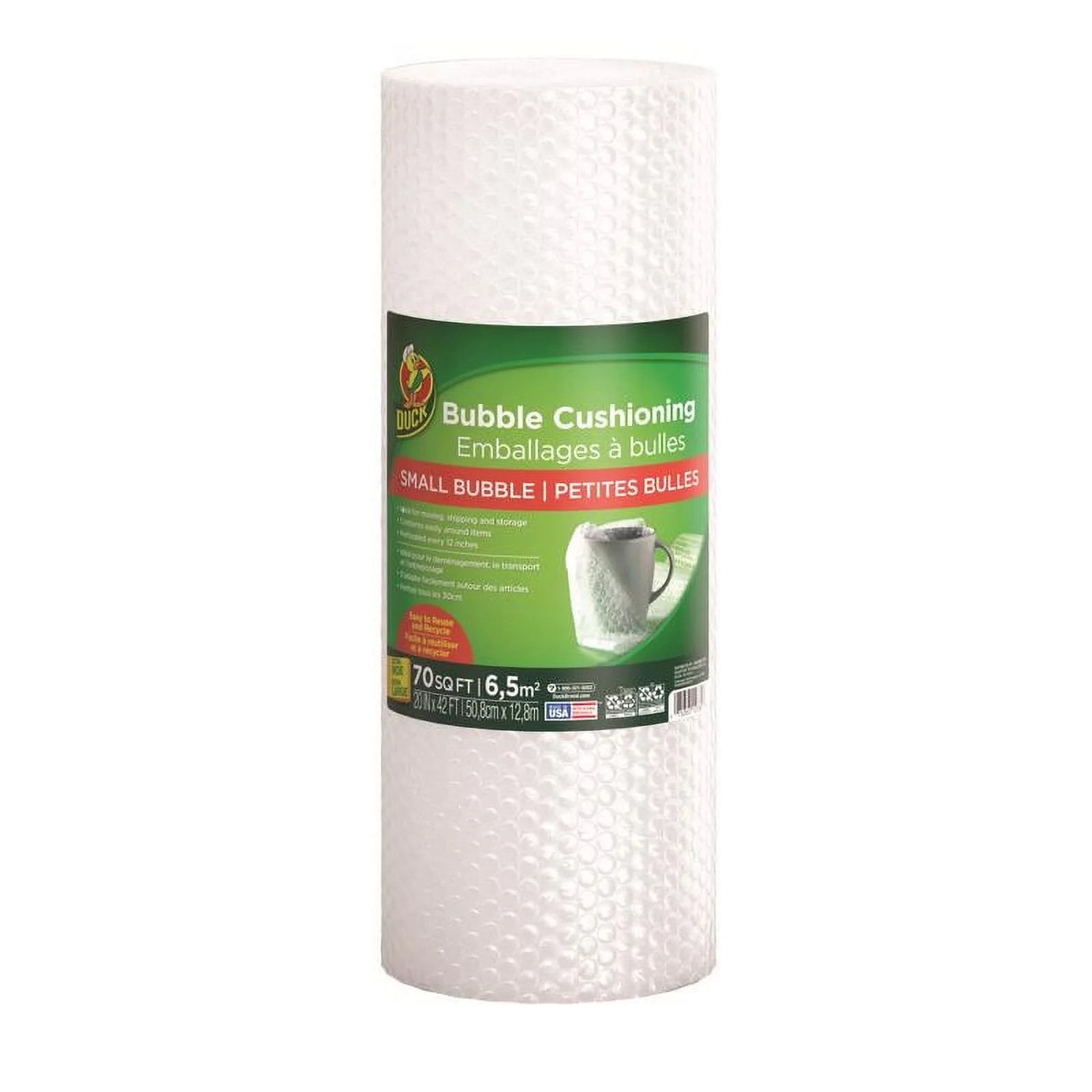 Duck 20 in. W X 42 ft. L Bubble Wrap XL 1 pk - Walmart.com