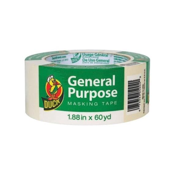 Duck Brand General Purpose Economy Grade Masking Tape - 1.88 in. x 60 ...