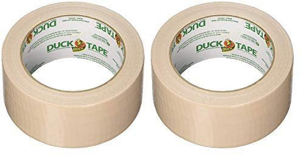 ShurTech Duck Tape 283264 Cookie Dough Style - Beige Duct Tape - 2 Pack ...