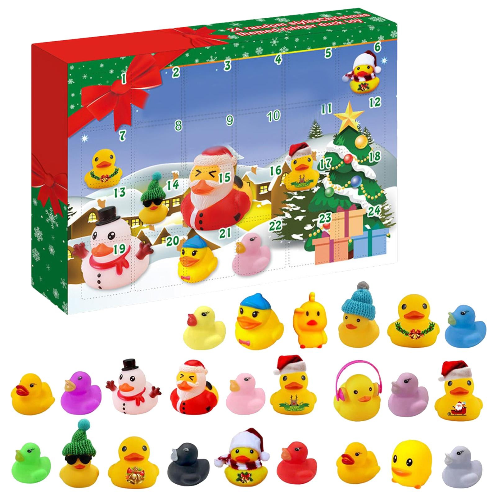 Duck Advent Calendar,Rubber Ducks for Boys Girls Kids Set of 24 ...