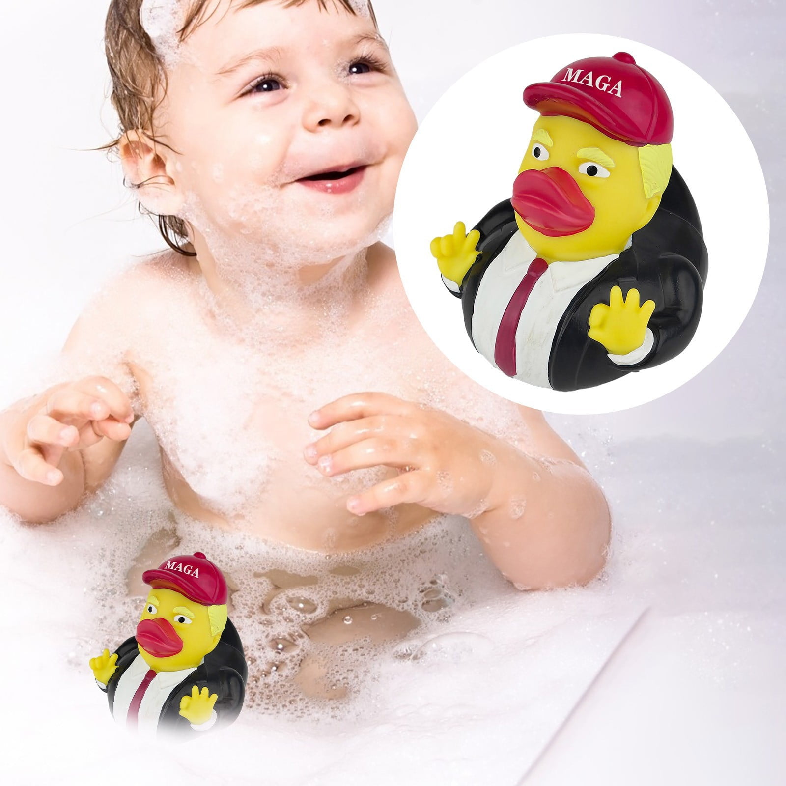 Duck Baby Showers Bath Time 2024 Rubber Duck Merchandise Baby Bath Duck ...