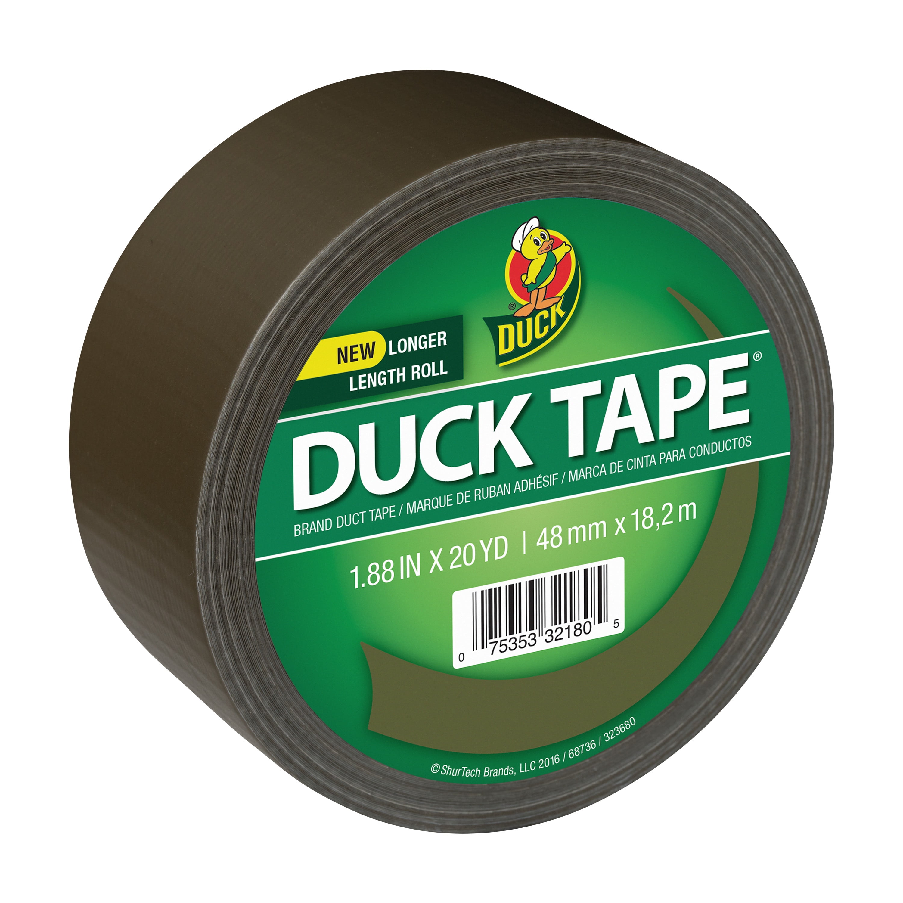 Duck Brand 1.88 in x 20 yd Olive Colored Duct Tape - Walmart.com
