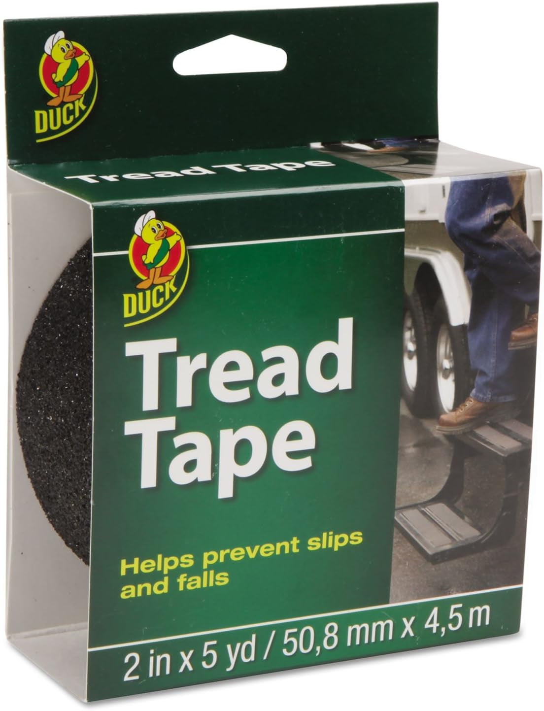 Duck Brand 2-Inch by 5-Yard Single Roll Outdoor Anti-Slip Tread Tape ...