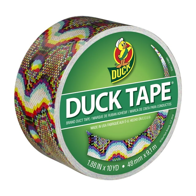 Duck Brand 283260 Printed Duct Tape, Techno Skin, 1.88 Inches x 10 ...