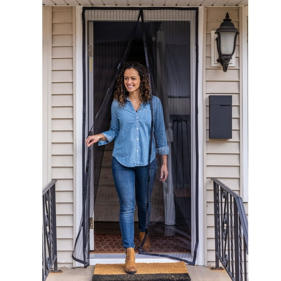 Magic Mesh Hands-free Magnetic Screen Doors
