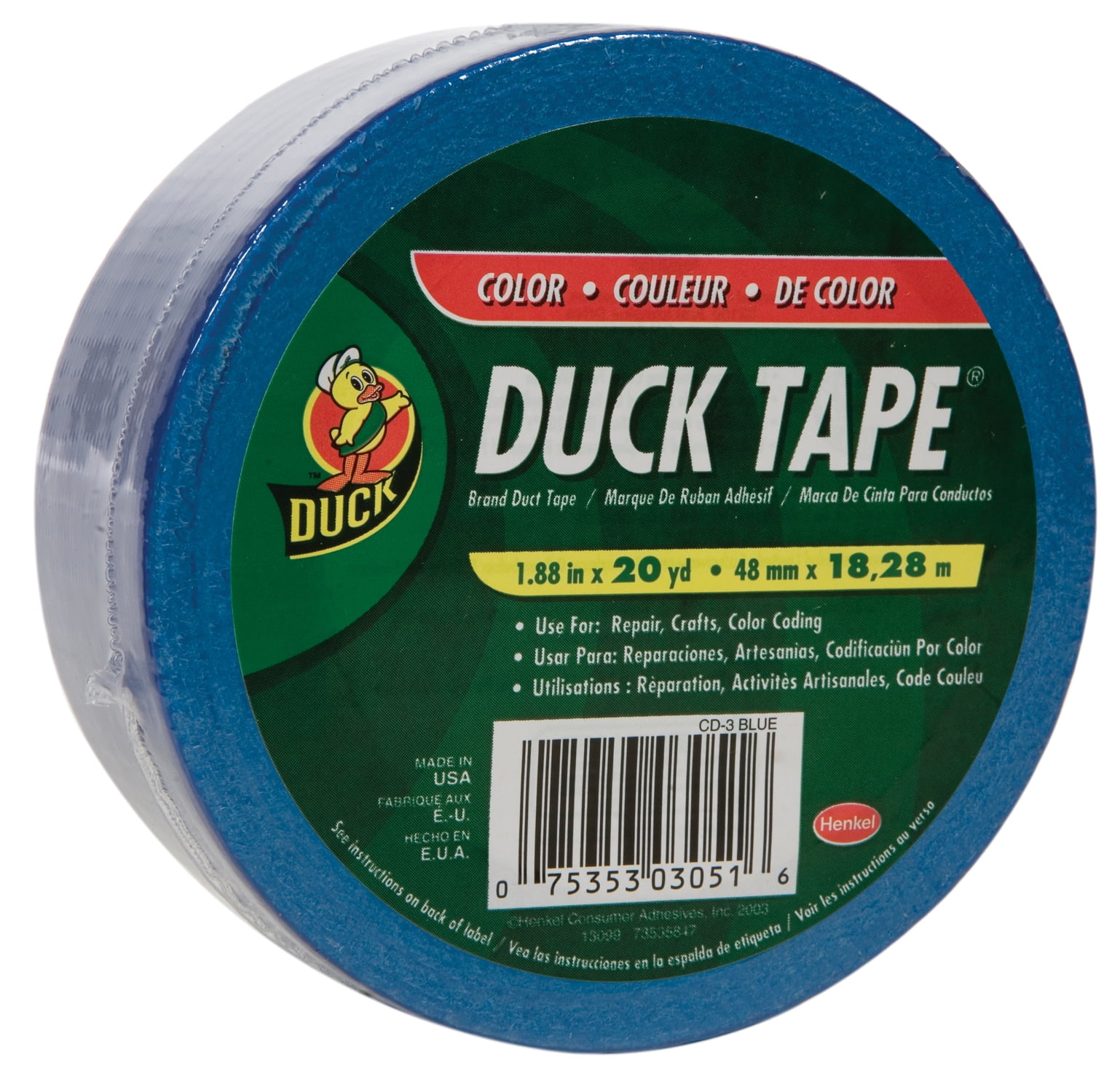 Duck Brand Assorted Color Duct Tape, 1.88" X 20 Yard, High Performance ...
