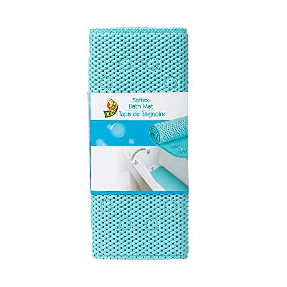 Duck Brand Softex Shower Bathtub Bath Mat, 17 in. x 36 in, Blue (393478 ...