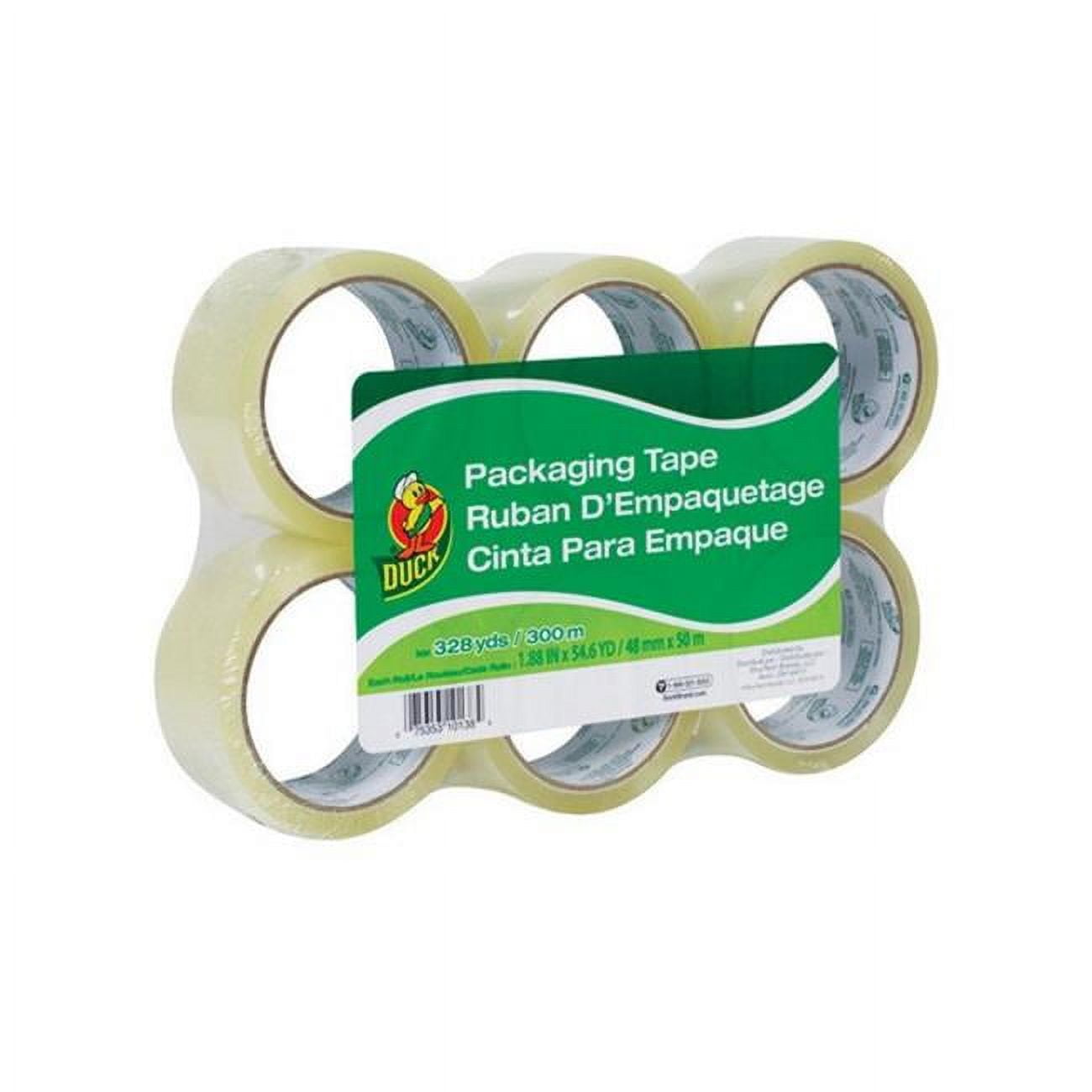 Duck Brand Standard Packaging Tape Refill, 6 Rolls, 1.88 Inch x 54.6 ...