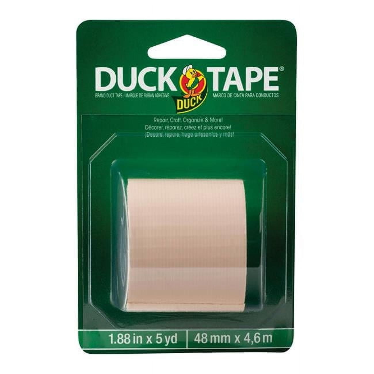 Duck Brand Tape 1.88 in. x 5 Yard Beige Solid - Walmart.com