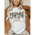 Duck Camo Mama TShirt Checkered Coquette Mom Tee - Walmart.com
