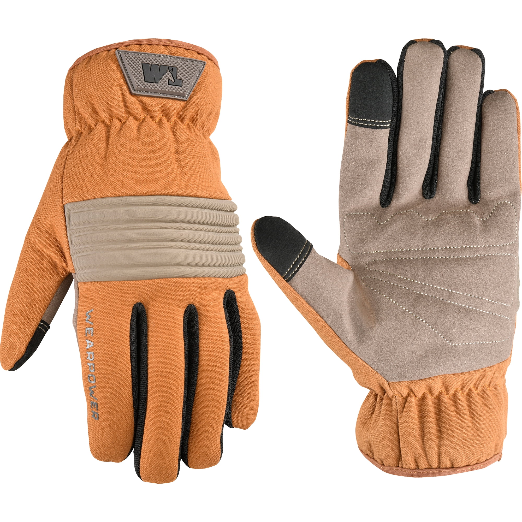 Duck Canvas Wearpower Synthetic Leather Glove - Walmart.com