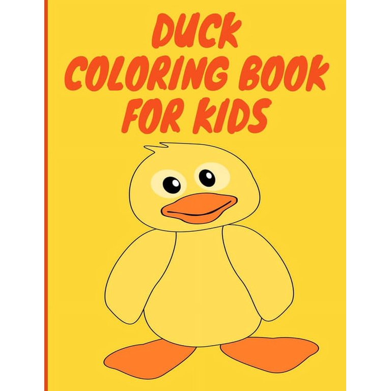 duck coloring book pages