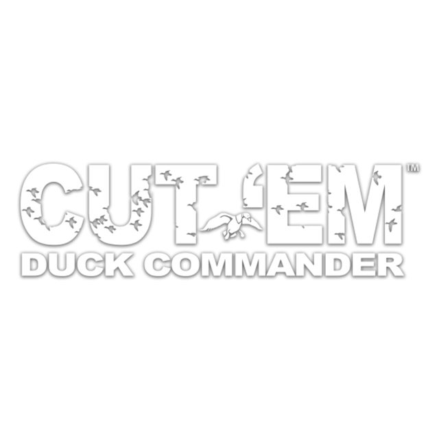 Duck Commander Cut 'Em Decal, White - Walmart.com