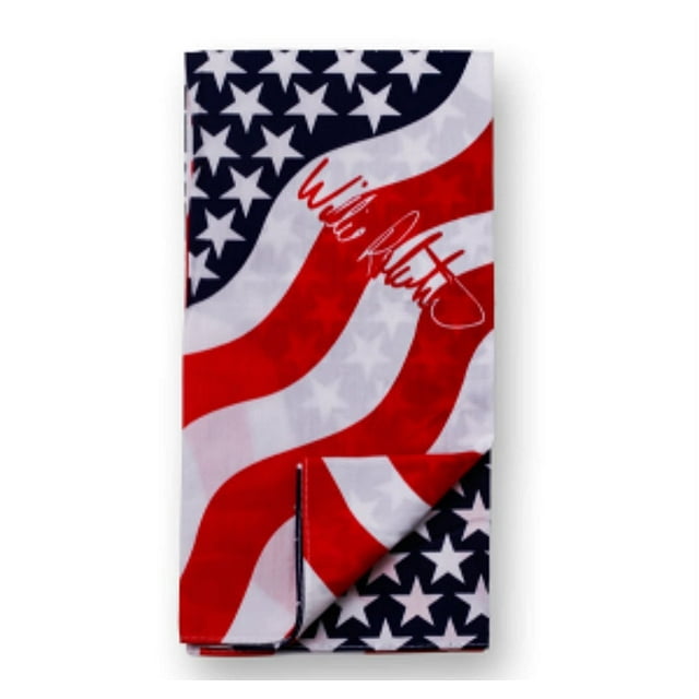 Duck Commander WILLIE ROBERTSON SERIES BANDANA, American Flag Pattern ...