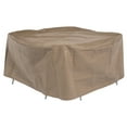 Duck Covers Essential Water-Resistant 90 Inch Round Patio Table & Chair ...