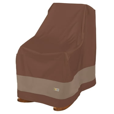 Duck Covers Ultimate Waterproof 28 Inch Stackable Patio Chair Cover ...