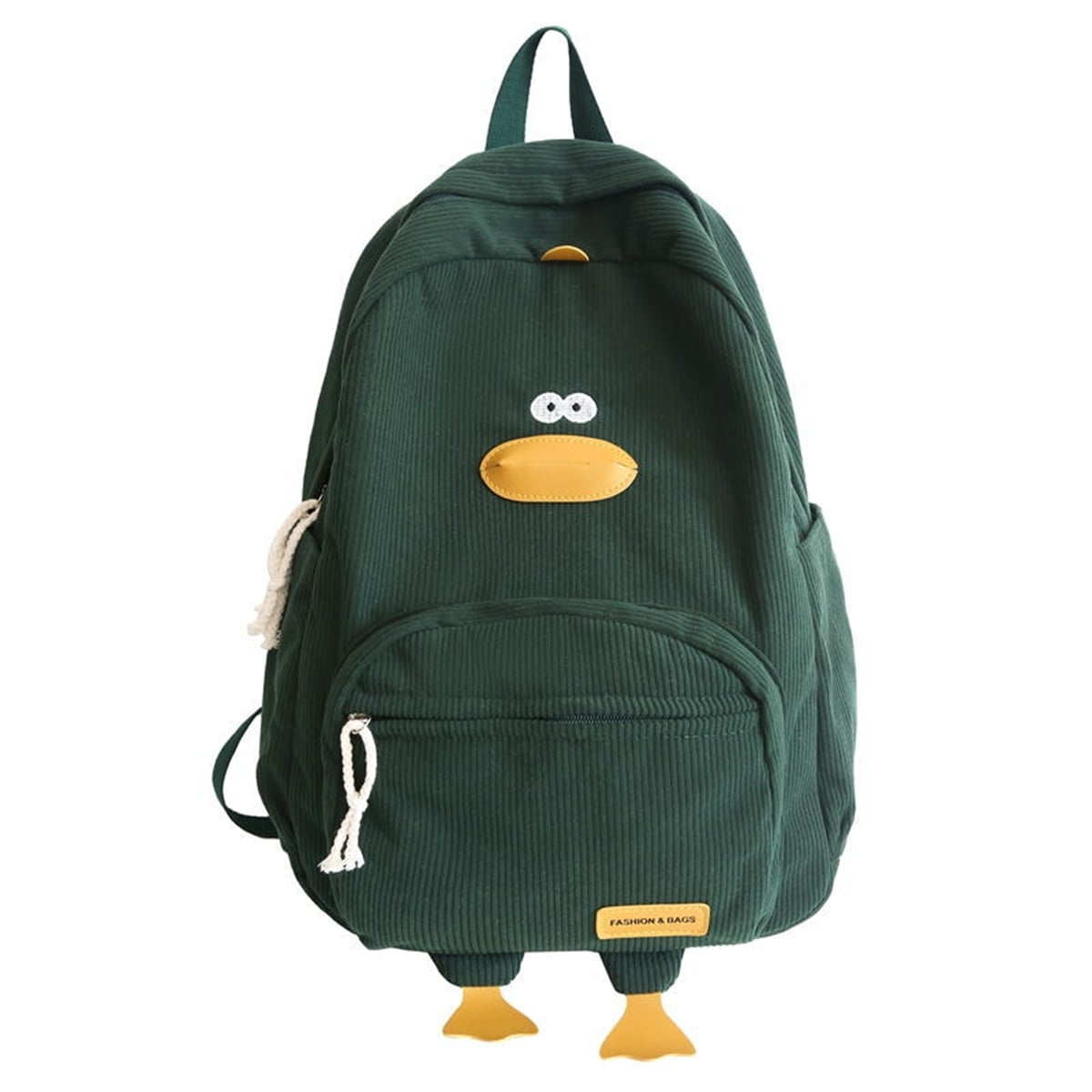 Duck Cute Backpack, Large Capacity Cute Schoolbag Funny Aesthetic ...