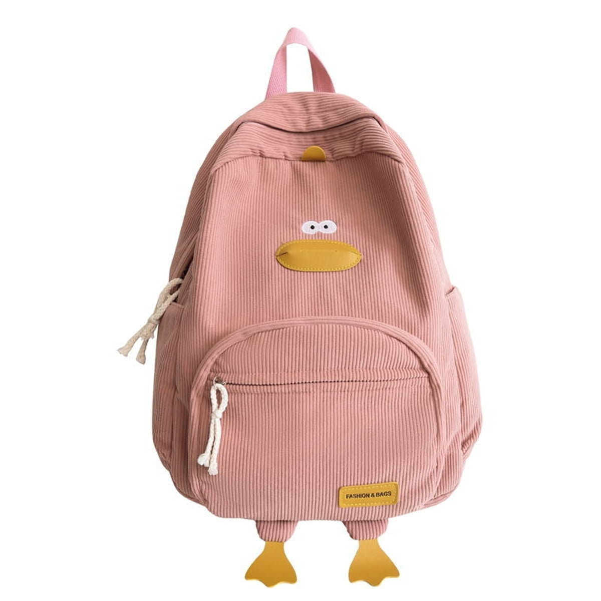 Duck Cute Backpack, Large Capacity Cute Schoolbag Funny Aesthetic ...