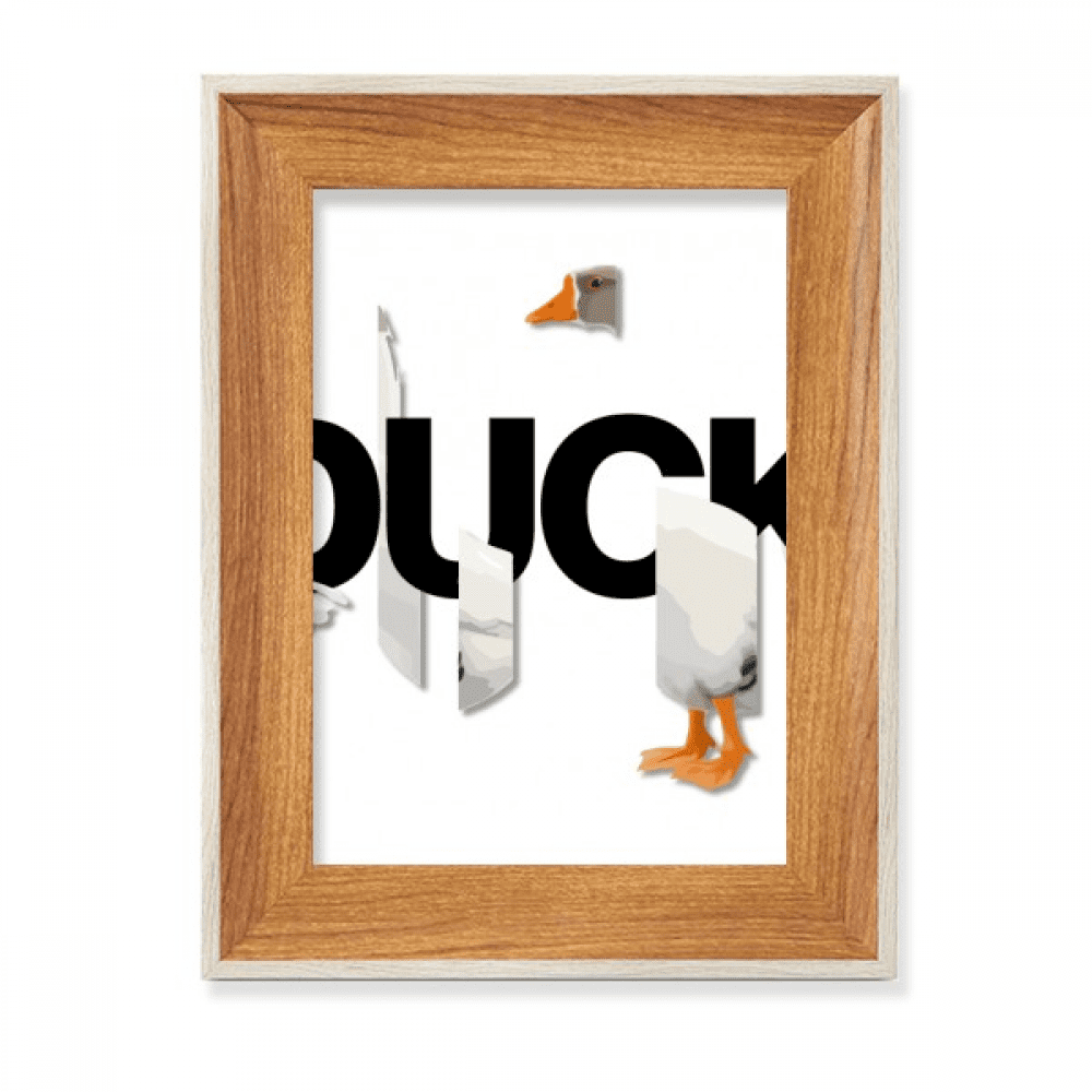 Duck Cutting Partial Combination Desktop Wooden Photo Frame Display ...