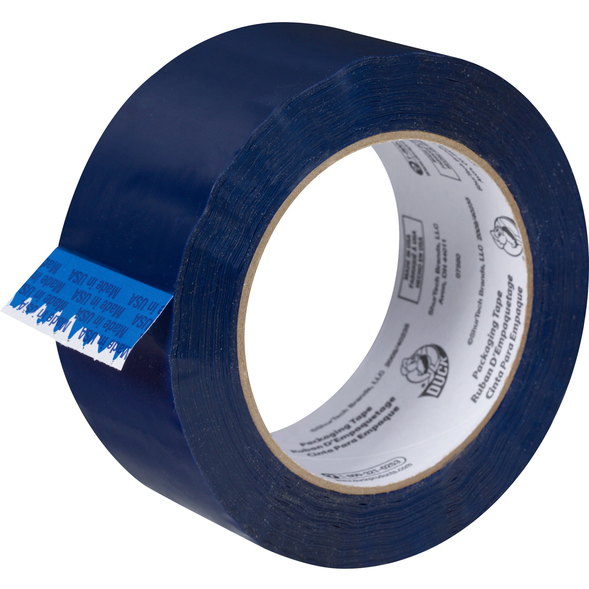 Duck, DUC240301, Brand Commercial Grade Colored Packaging Tape, Blue ...
