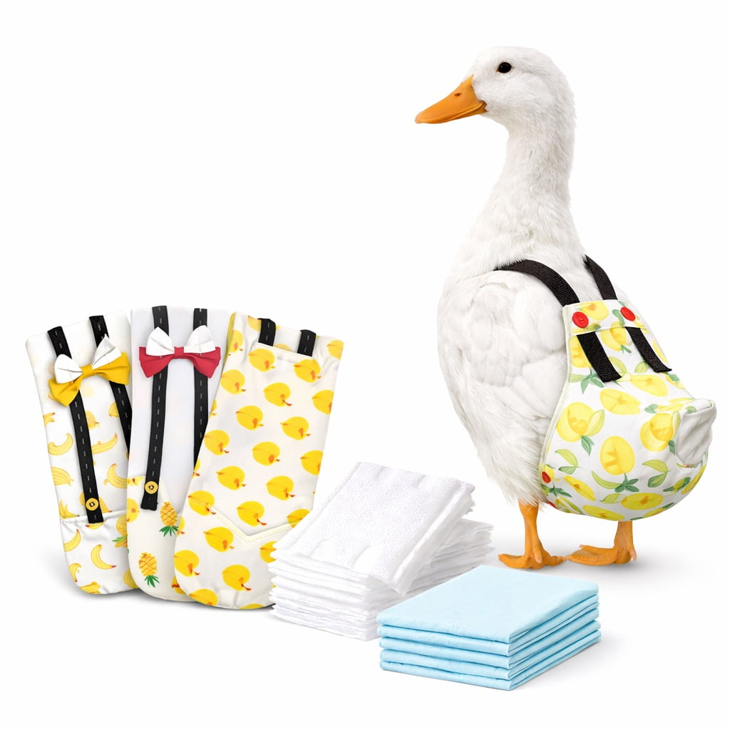 Duck Diaper Care Kit, Reusable Diapers with Disposable Liners and Pads ...