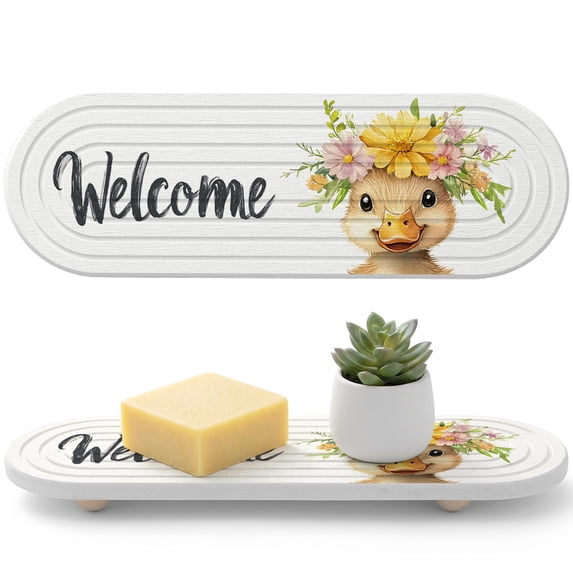 Duck Diatomaceous Earth Coasters, Welcome Water Absorbent Diatomite ...